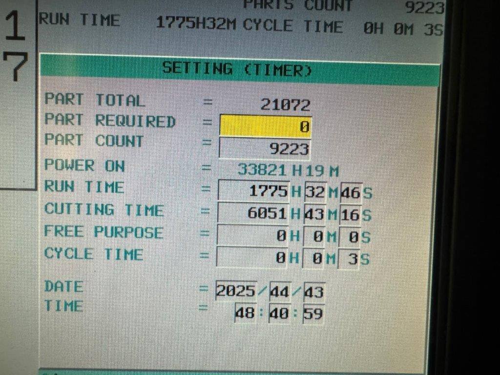 2013 YCM NXV-1680A Vertical Machining Center (#5400)